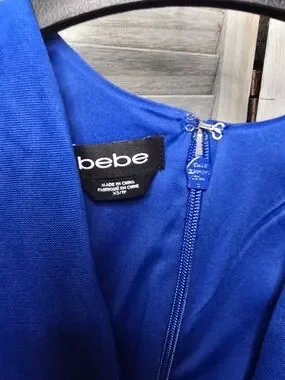 bebe | Dresses | Bebe Fierce Kids Deep V Plunge Side Cutout Onepiece ...